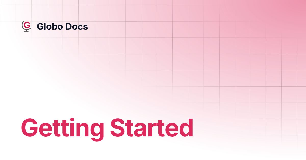 Getting Started | Globo Product Options | Globo Docs